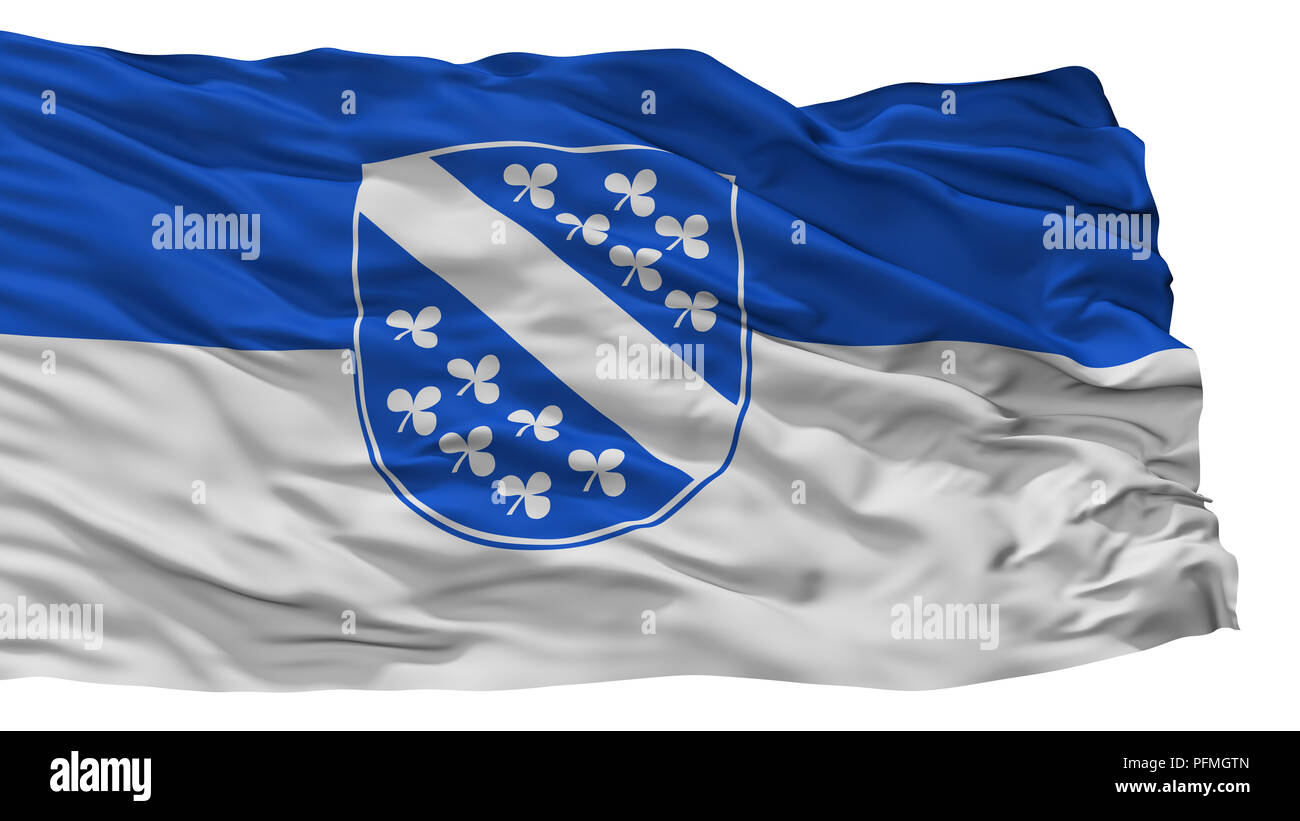 Kassel City Flag, Germany, Isolated On White Background Stock Photo - Alamy