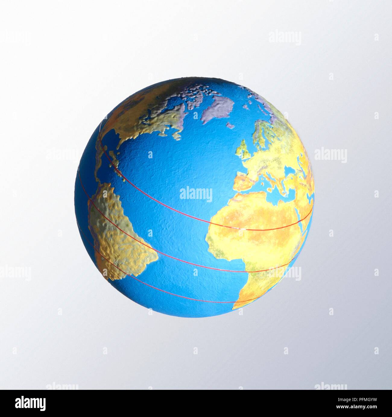 Model of the Earth Stock Photo - Alamy