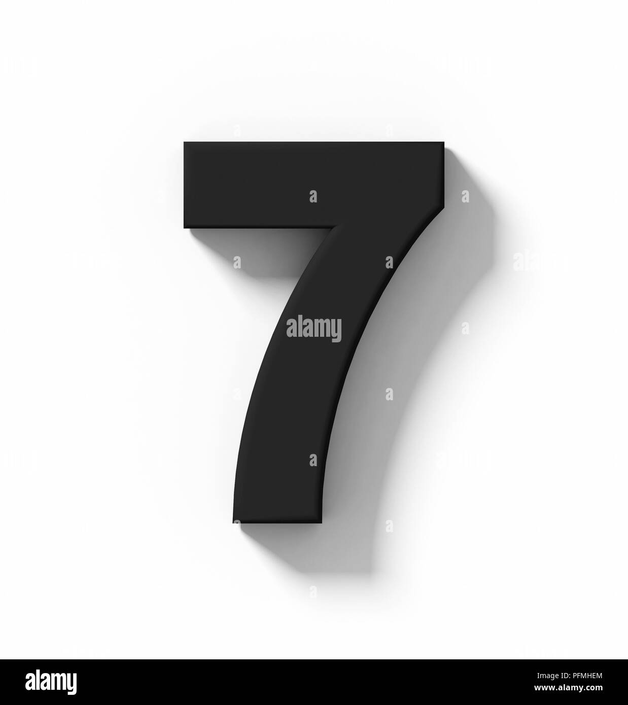 Number 7 Black and White Stock Photos & Images - Alamy