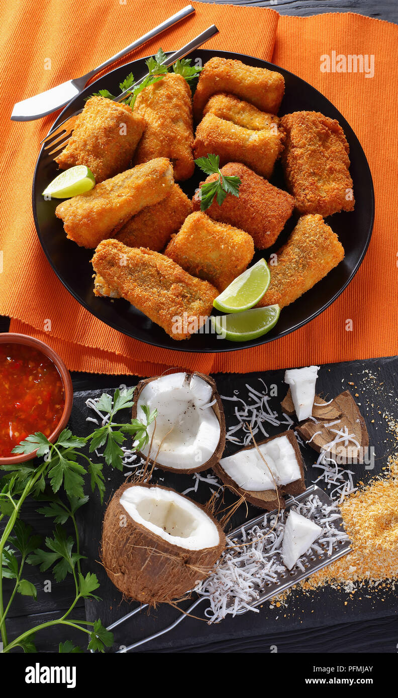 Crispy seafood hi-res stock photography and images - Alamy