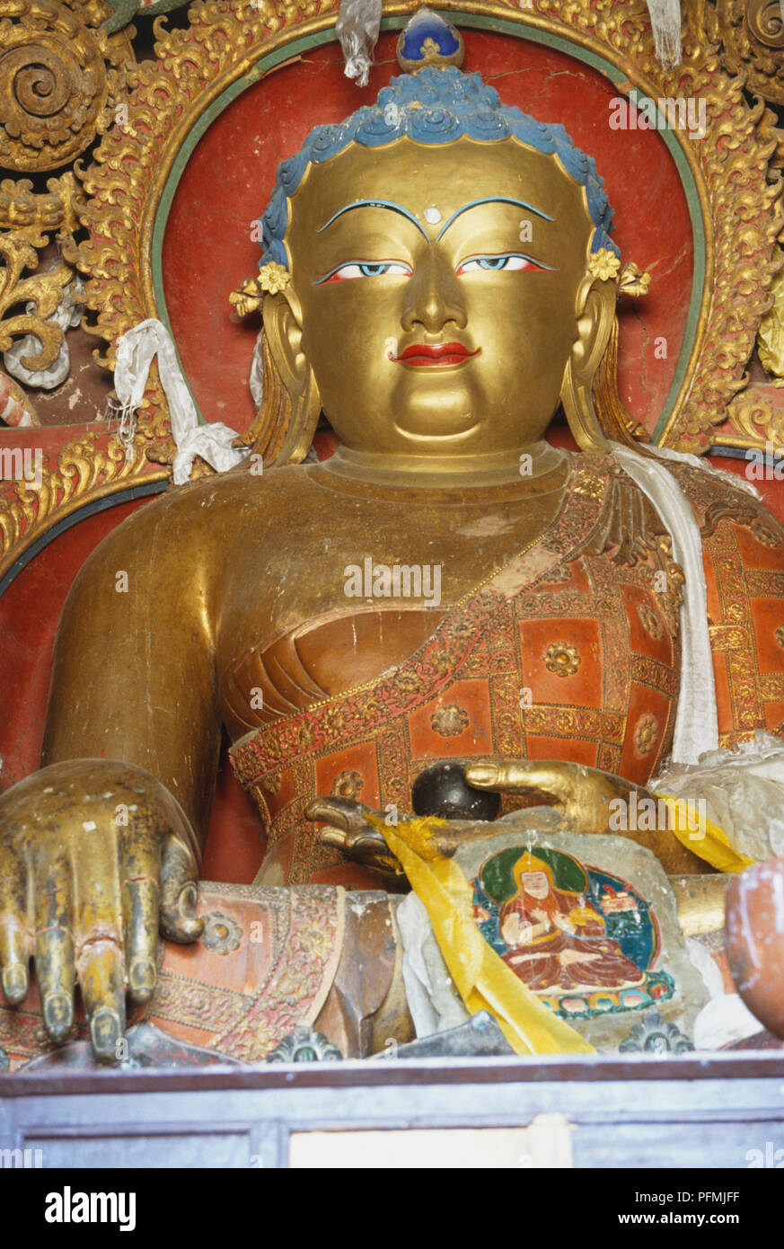 Buddha iconography hi-res stock photography and images - Alamy