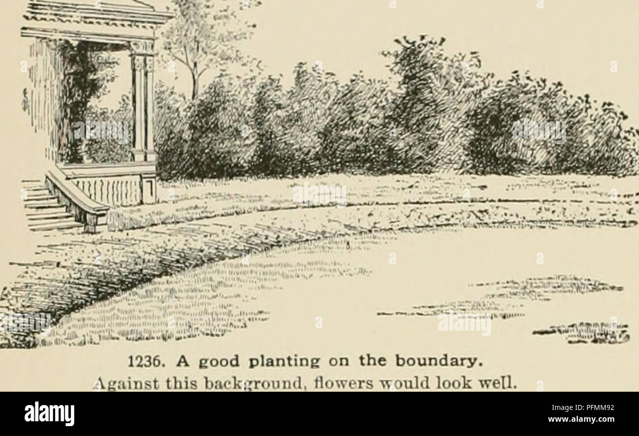 This entry discusses the importance of landscape gardening, including ...