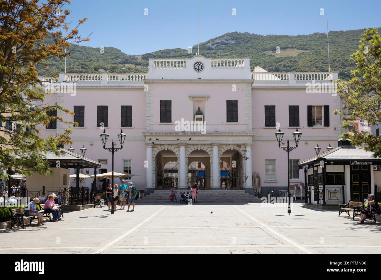 Gibraltar parliament building hi-res stock photography and images - Alamy