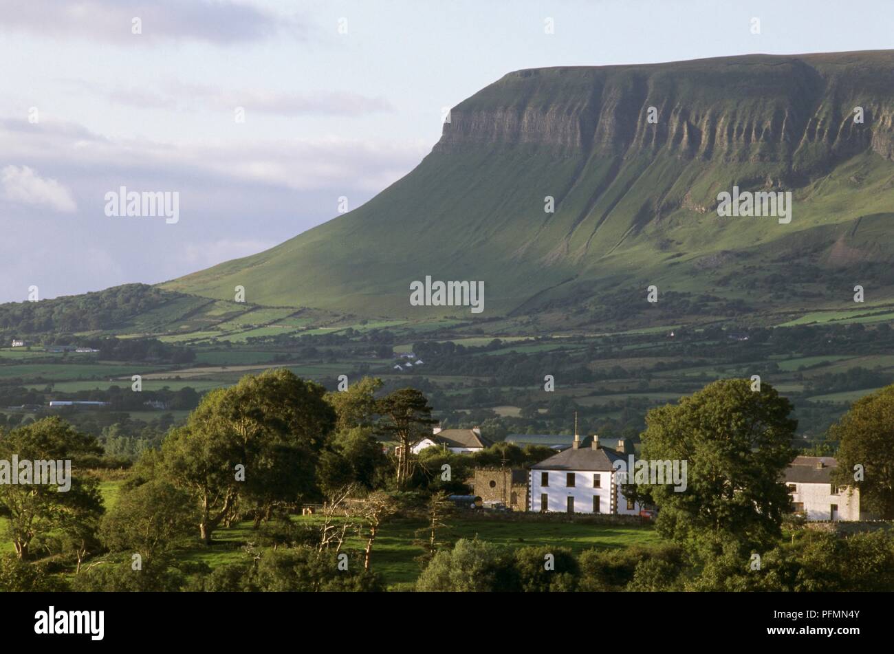 Ireland, County Sligo, view of the mountain Ben Bulben Stock Photo - Alamy