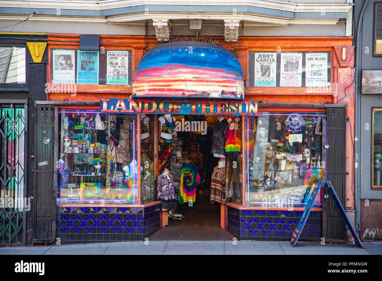 Land of the Sun Shop, San Francisco Stock Photo - Alamy