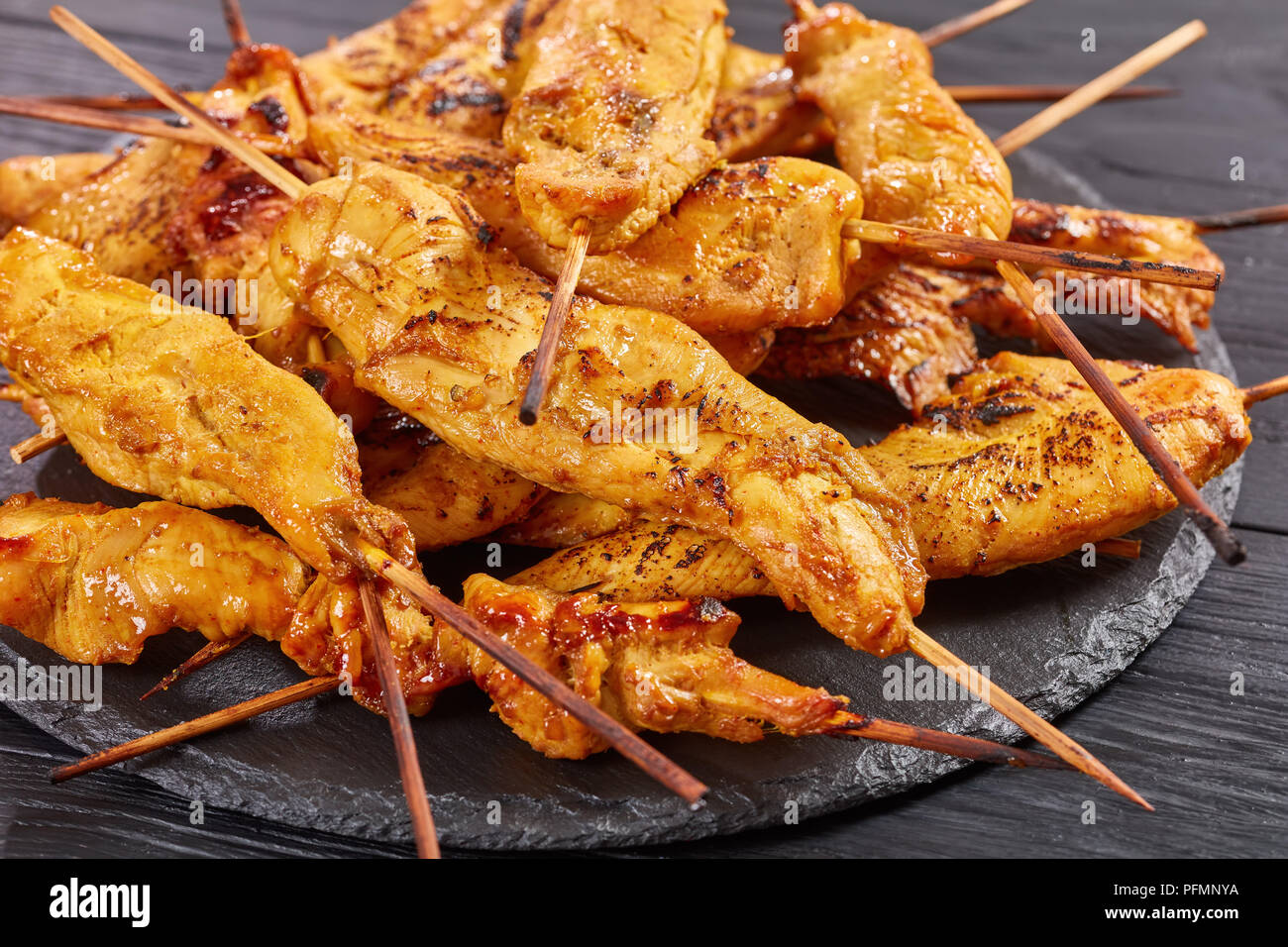 Chicken satay hi-res stock photography and images - Alamy