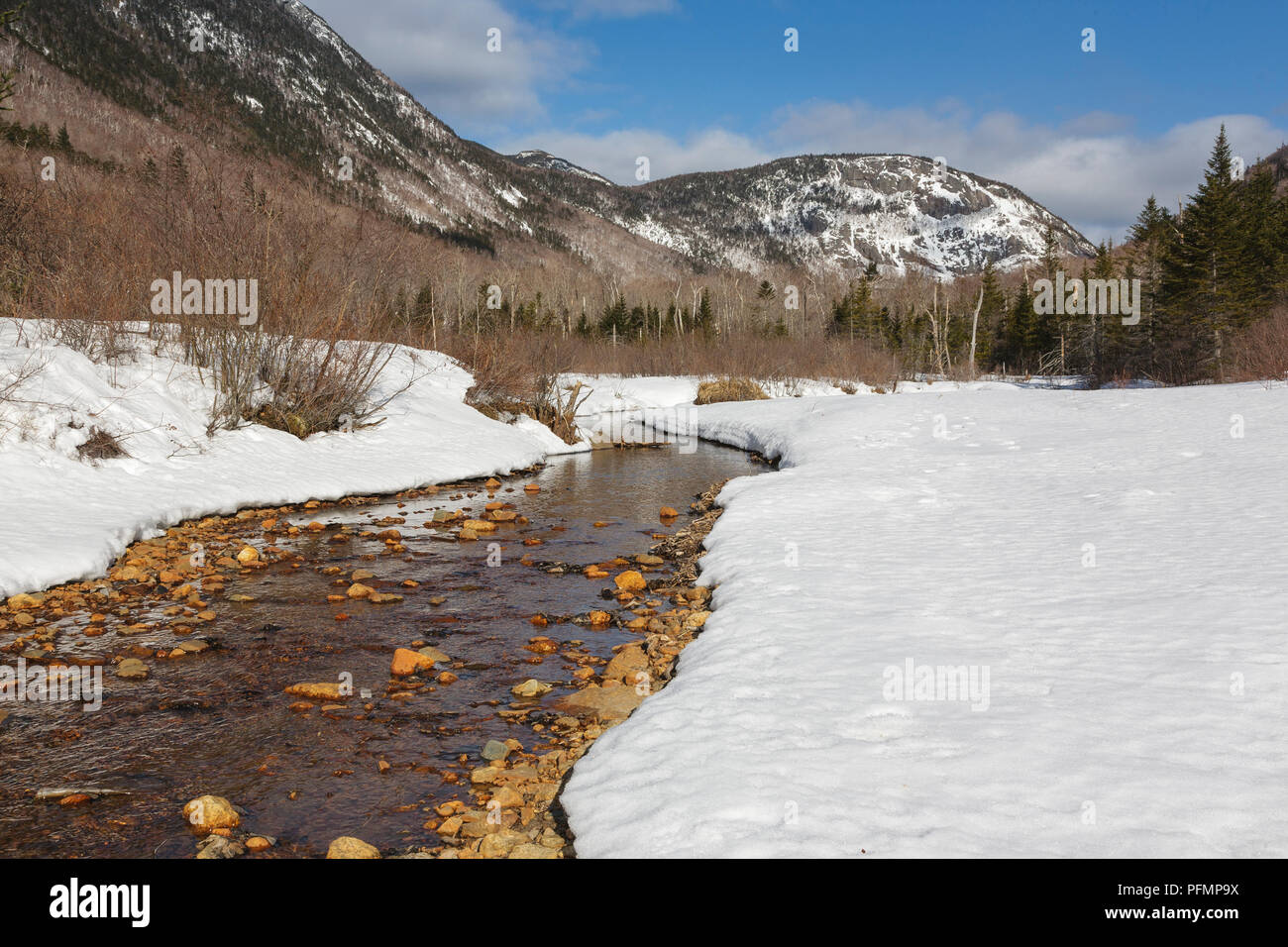 Mount Willard from near the Willey House Historical Site in Hart’s ...