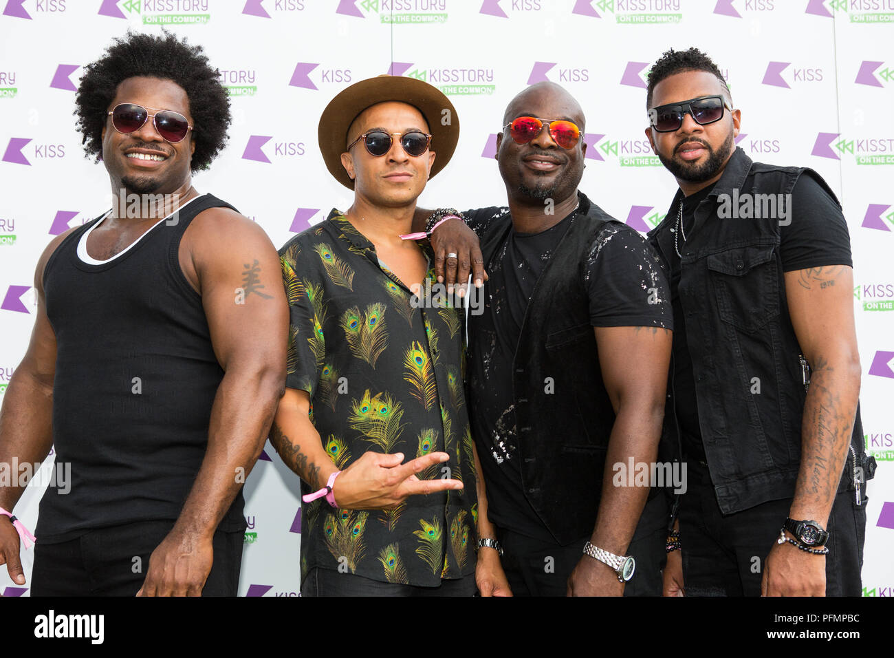 Guests attend Kisstory on the Common Featuring: Damage, Jade Jones ...