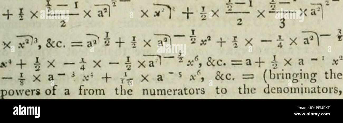 Binomial theorem hi-res stock photography and images - Alamy