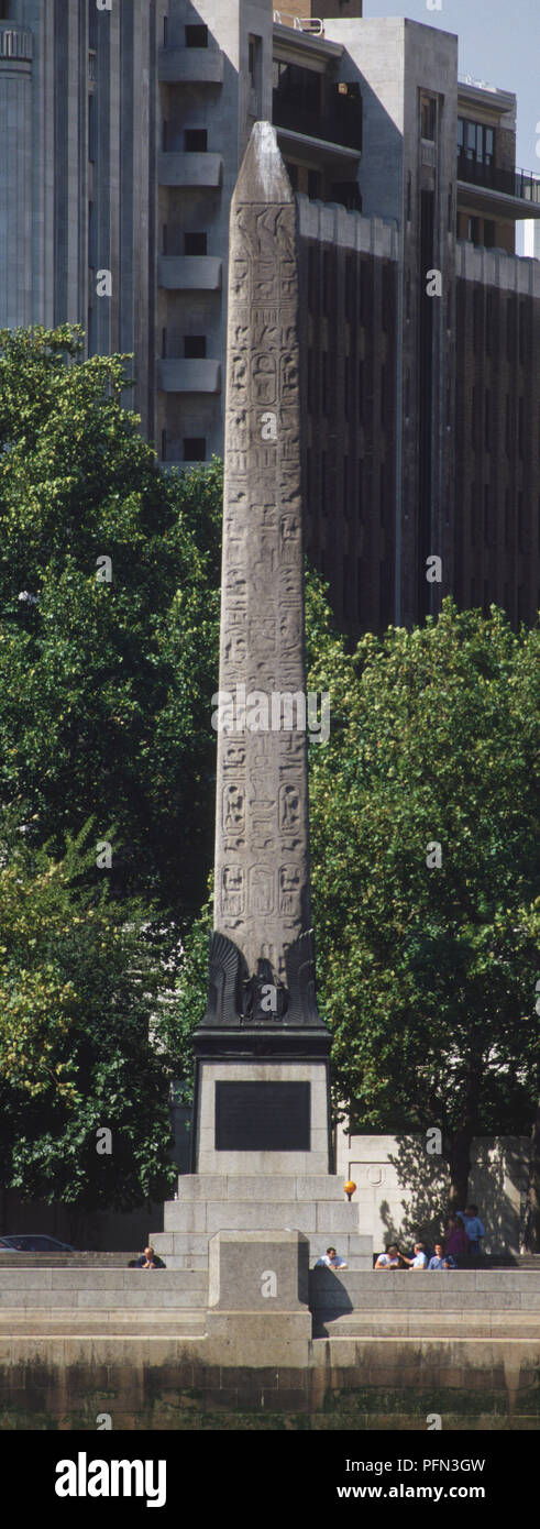 Obelisk of cleopatras needle hi-res stock photography and images - Alamy