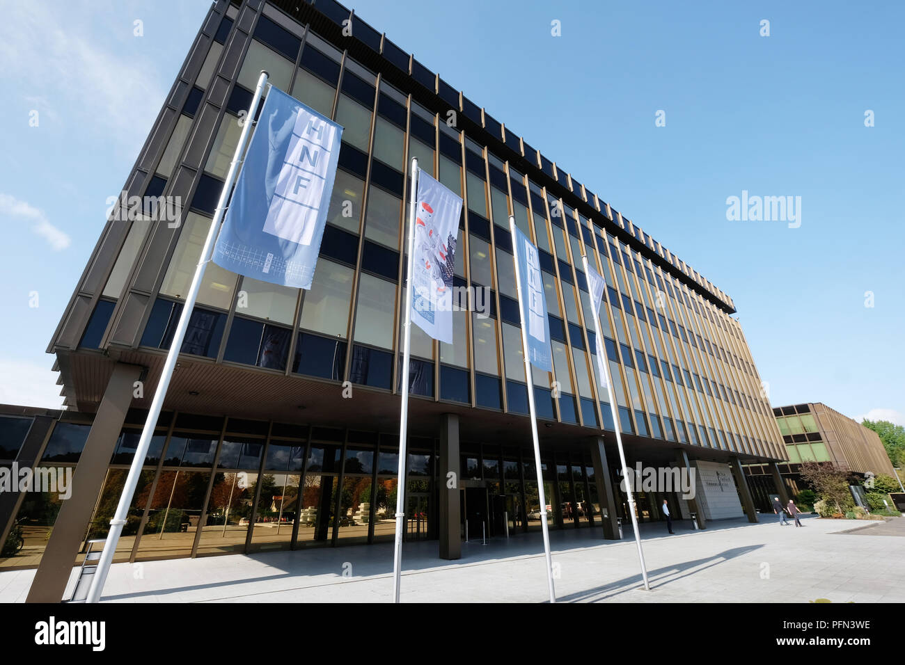 Heinz-Nixdorf-MuseumsForum (HFN) in Paderborn, Germany, former ...