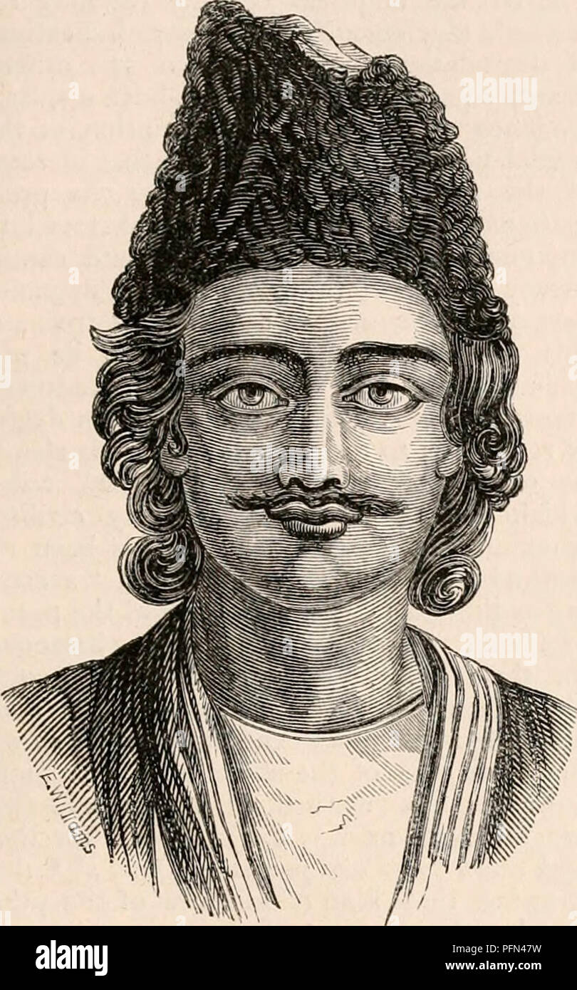 This figure from the cyclopedia presents a portrait of a young ...