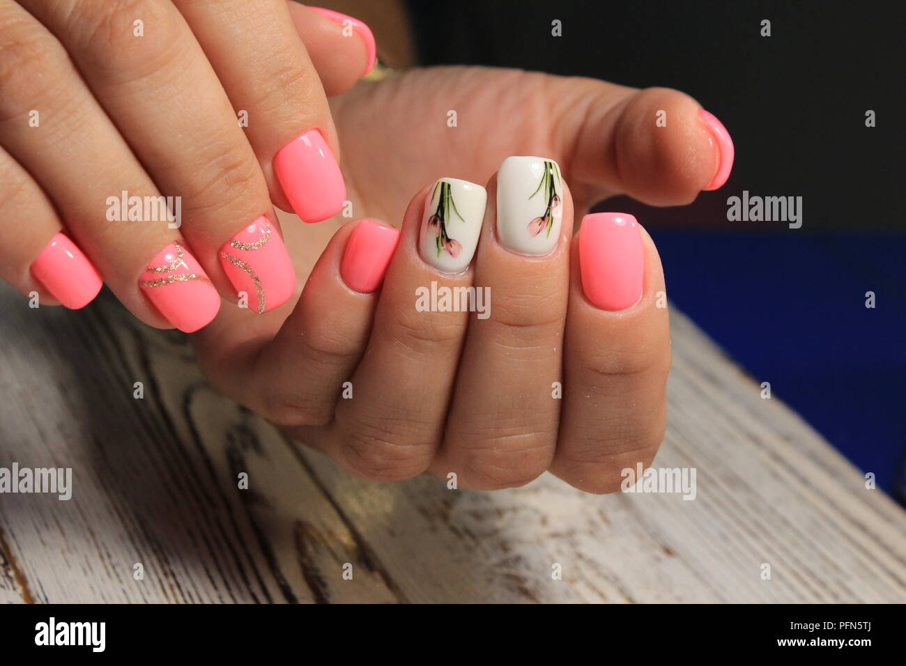 Beautiful Female Hands Stock Photo - Alamy