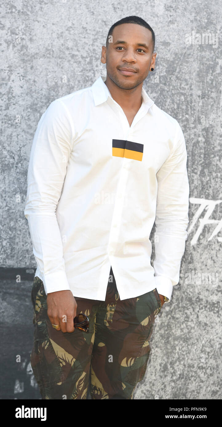 Photo Must Be Credited ©Alpha Press 079965 21/08/2018 Reggie Yates UK ...