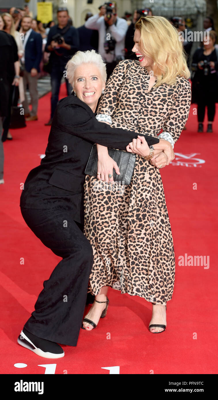 Photo Must Be Credited ©Alpha Press 079965 16/08/2018 Emma Thompson and ...