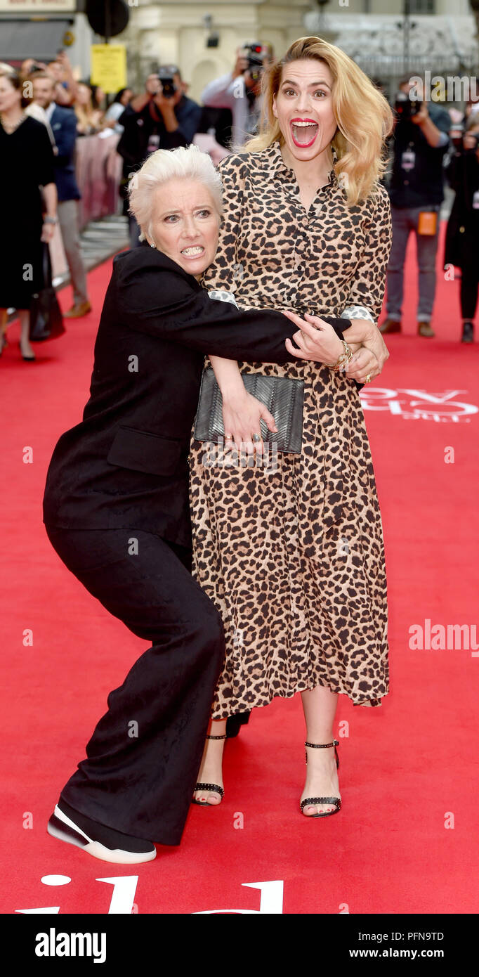 Photo Must Be Credited ©Alpha Press 079965 16/08/2018 Emma Thompson and ...