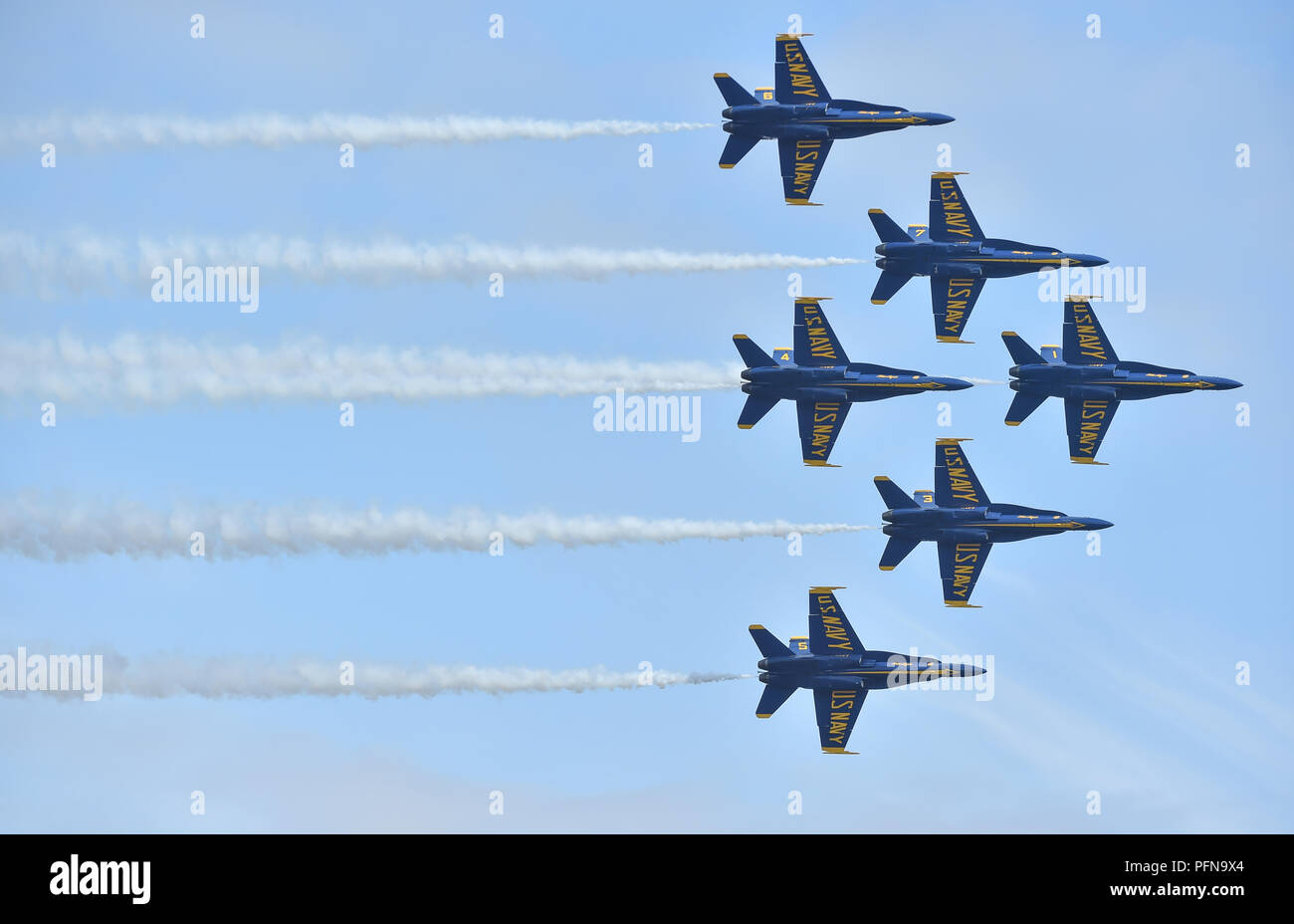 The U.S. Navy Flight Demonstration Squadron, the Blue Angels, Delta ...