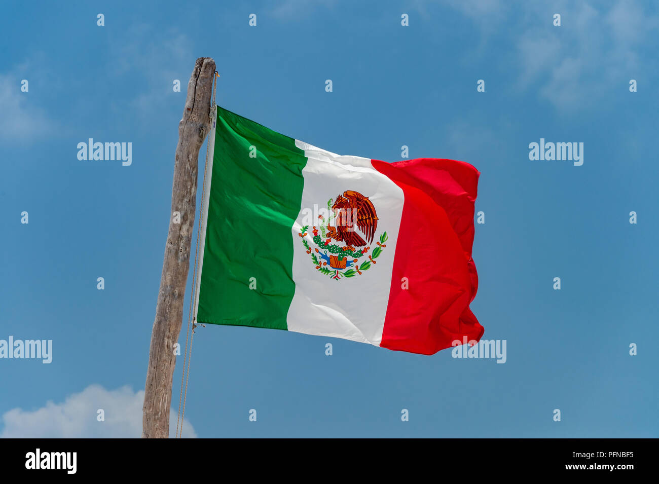 Mexico flag hi-res stock photography and images - Alamy
