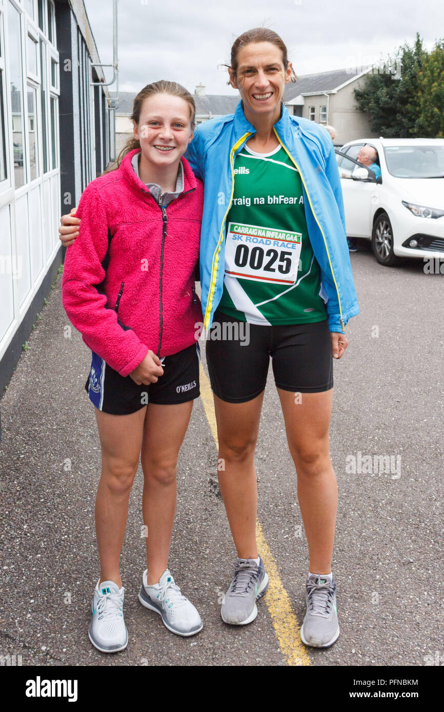 Cork, Ireland. 21th Aug, 2018. Carrig na bhFear GAA 5K Run. Pictured ...