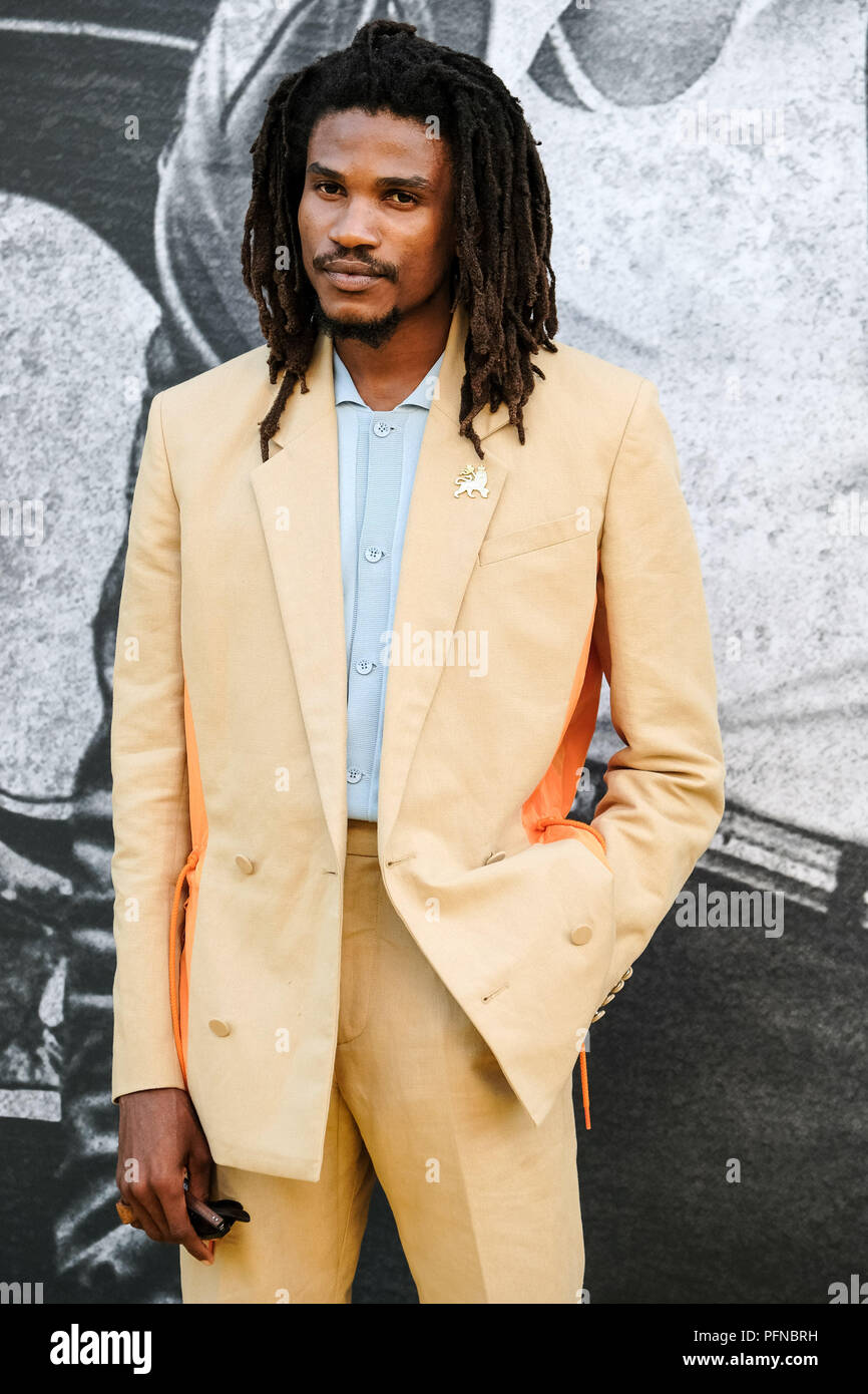 London, UK. 21st Aug, 2018. Sheldon Shepherd at UK PREMIERE OF YARDIE ...