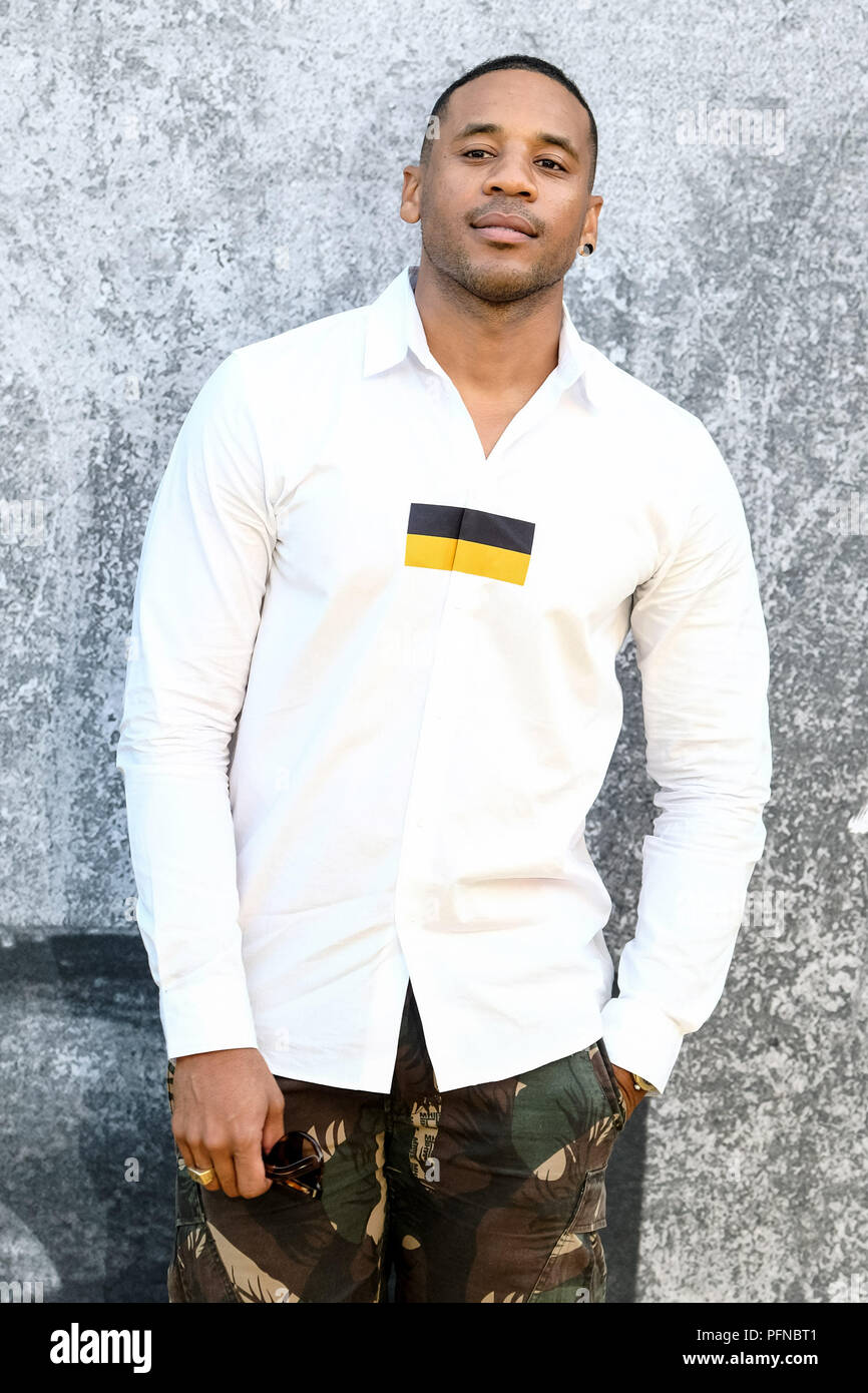 London, UK. 21st Aug, 2018. Reggie Yates at UK PREMIERE OF YARDIE on ...