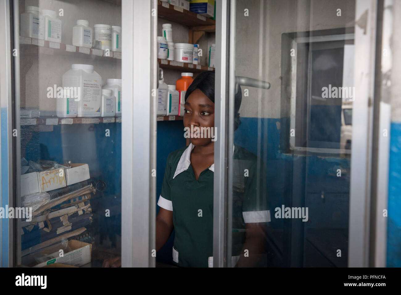 Liberia health hi-res stock photography and images - Alamy