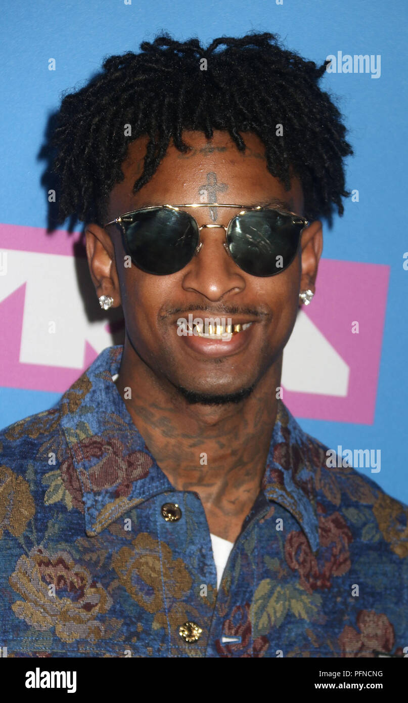 New York City, New York, USA. 20th Aug, 2018. 21 SAVAGE attends the ...