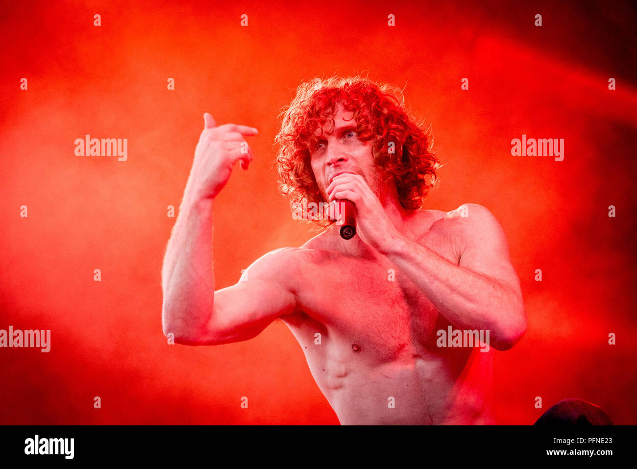 Toronto, Ontario, Canada. 20th Aug, 2018. JONNY HAWKINS of American ...