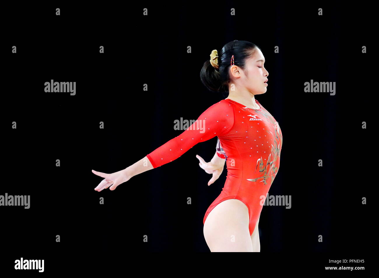 Jakarta, Indonesia. 21st Aug, 2018. Yurika Yumoto (JPN) Artistic ...