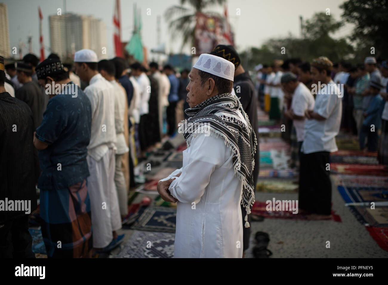 Jakarta, Jakarta, Indonesia. 22nd Aug, 2018. Indonesian Muslim ...