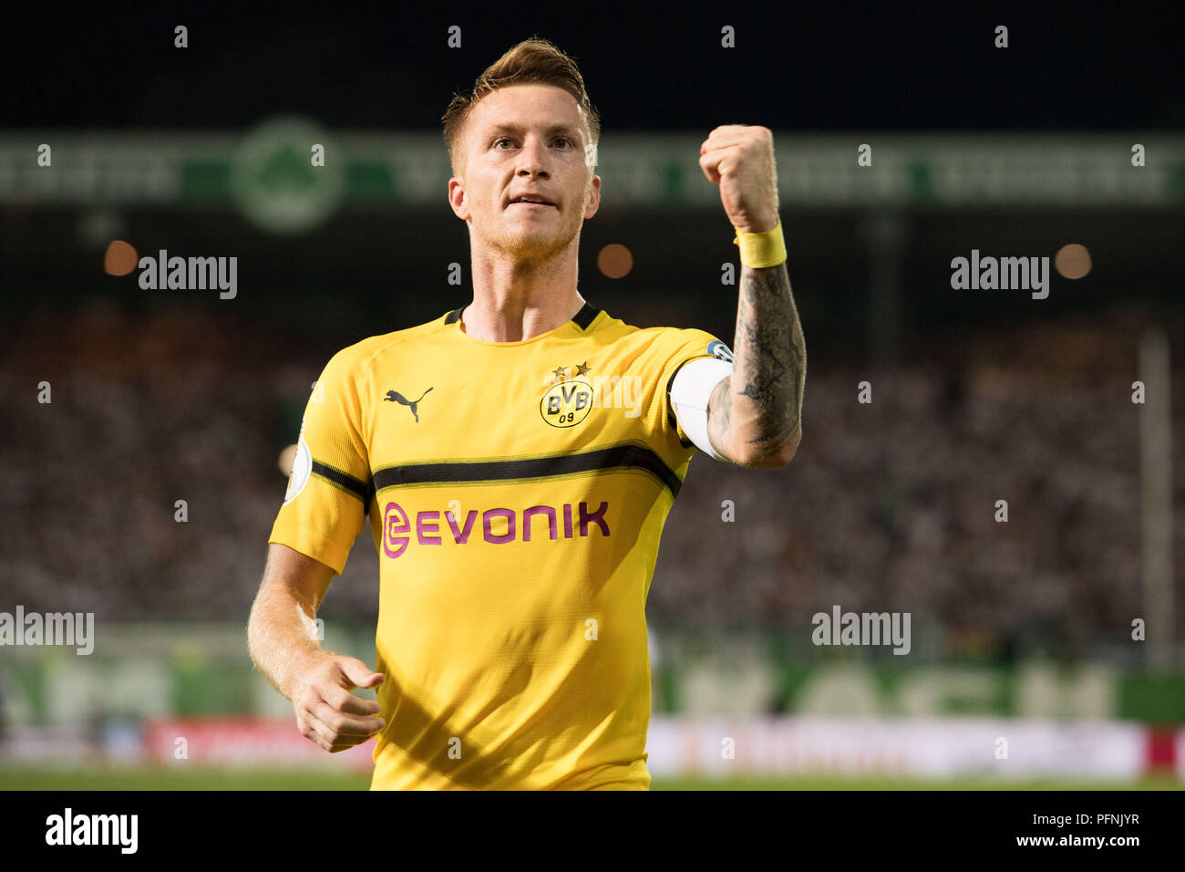 Sports spo soccer dfb cup cheering gesture germany hi-res stock ...