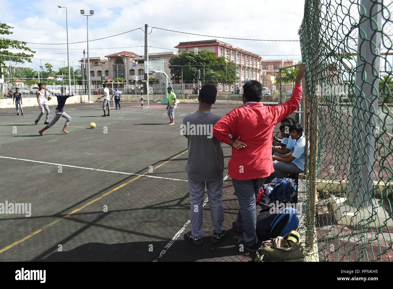 Center De Flacq, Mauritius. 04th July, 2018. 04.07.2018, Mauritius ...