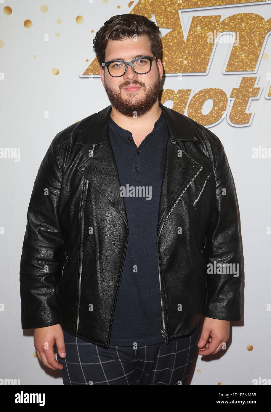 21 August 2018 - Hollywood, California - Noah Guthrie. "America's Got ...