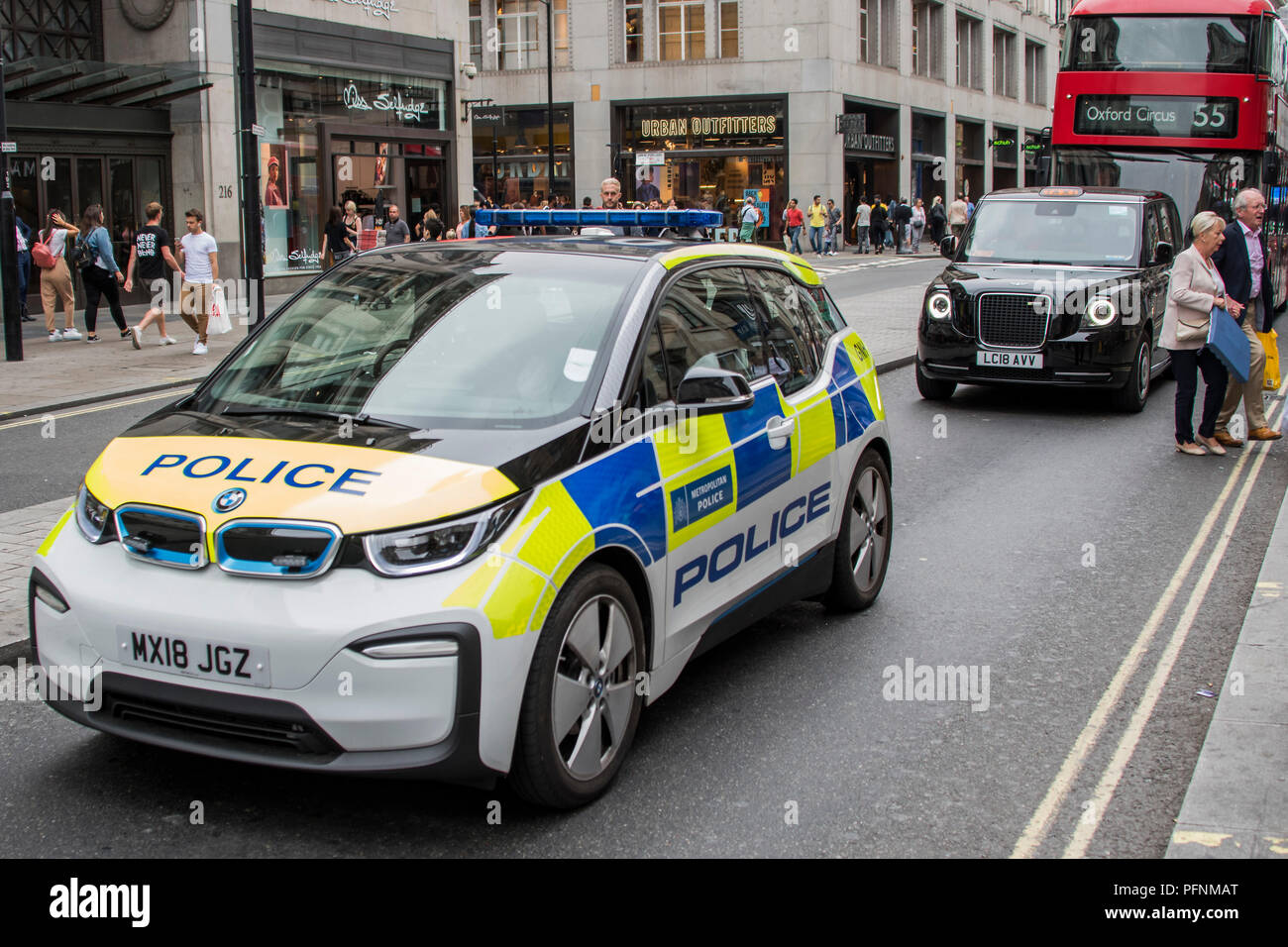 Electric police car 2018 hi-res stock photography and images - Alamy