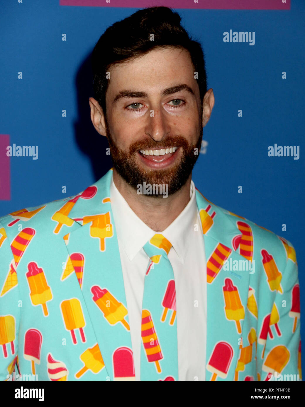 New York City, New York, USA. 20th Aug, 2018. HQ host SCOTT ROGOWSKY ...