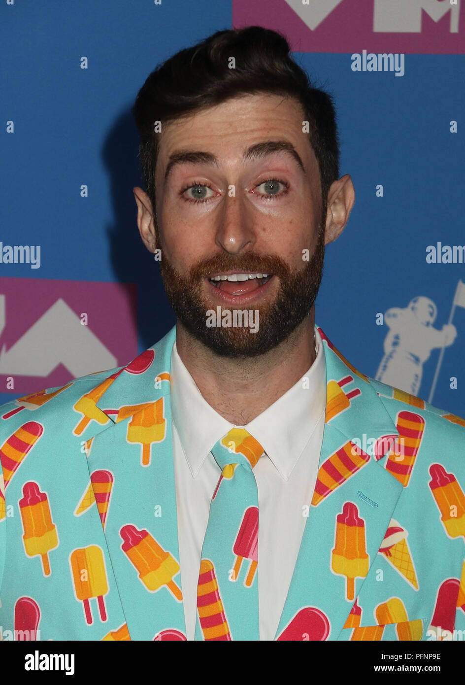 New York City, New York, USA. 20th Aug, 2018. HQ host SCOTT ROGOWSKY ...