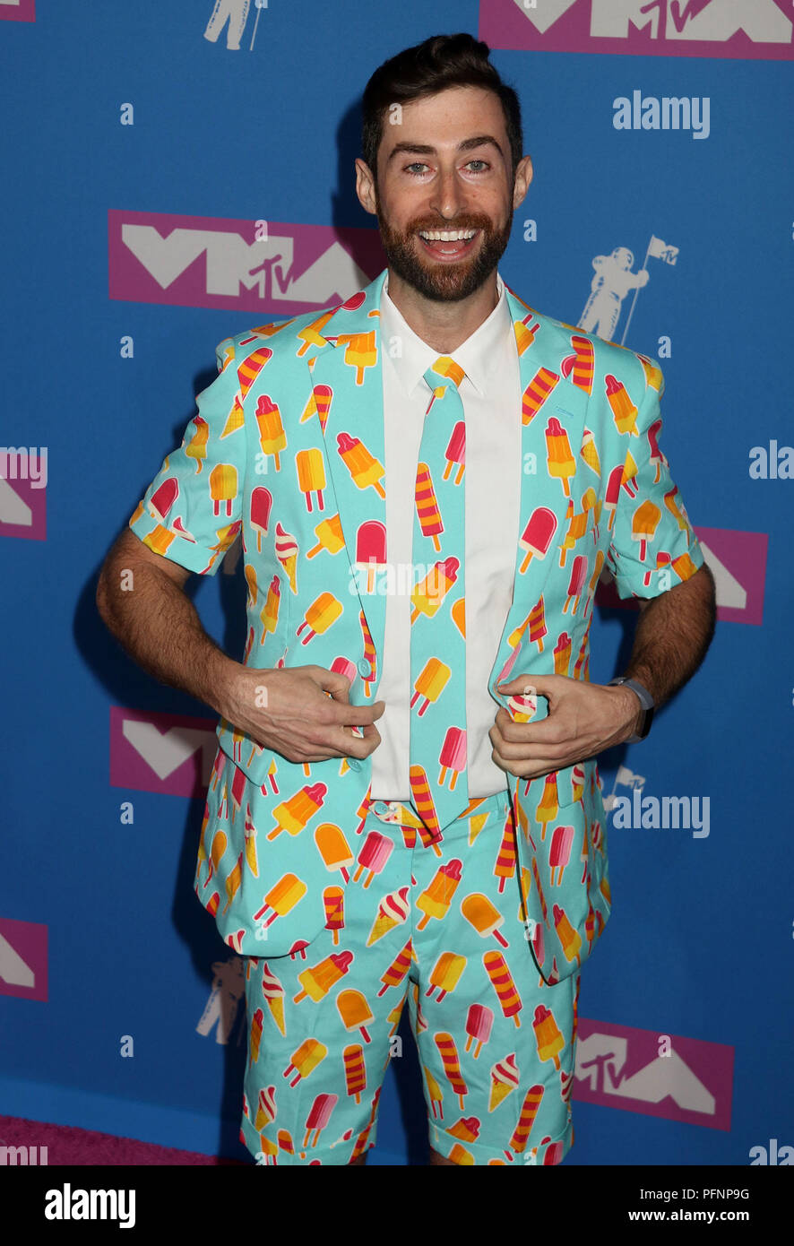 New York City, New York, USA. 20th Aug, 2018. HQ host SCOTT ROGOWSKY ...