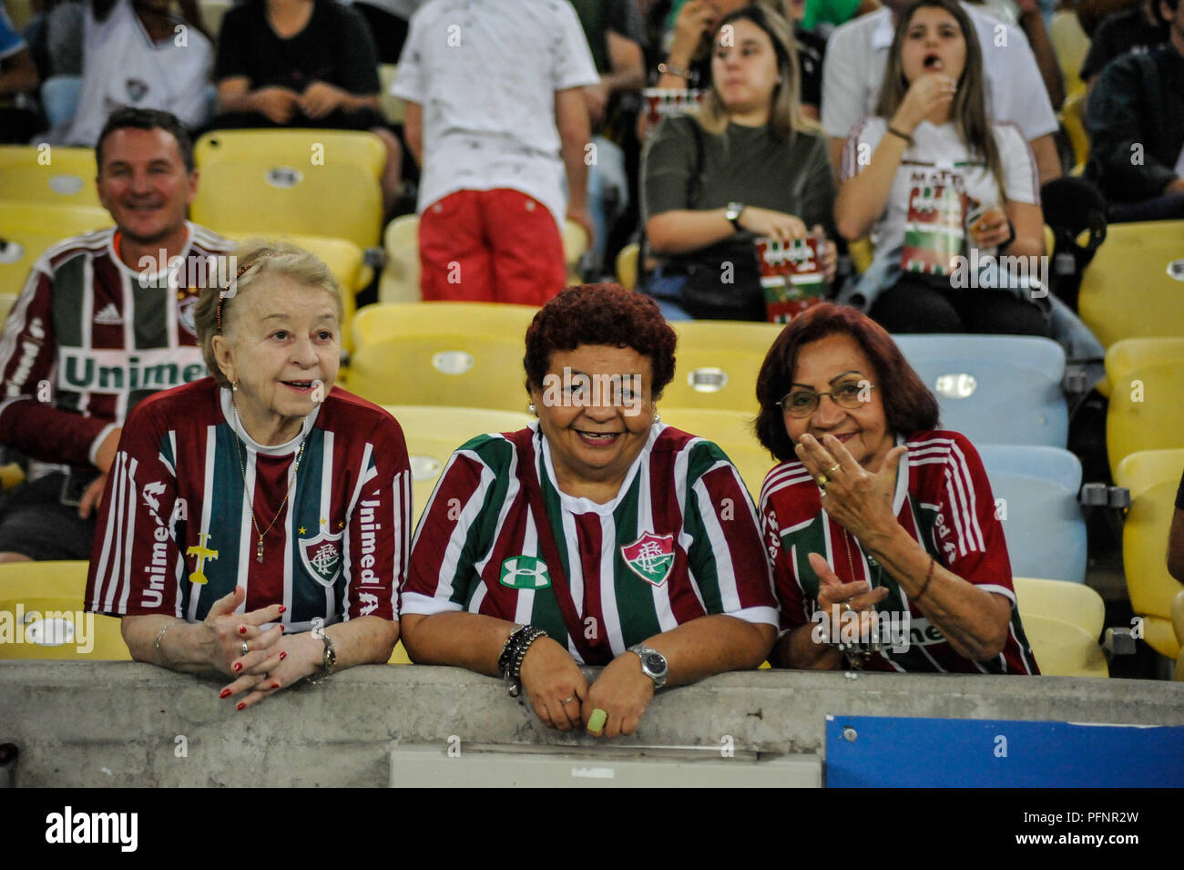 Rio De Janeiro, Brazil. 22nd Aug, 2018. During Fluminense vs ...