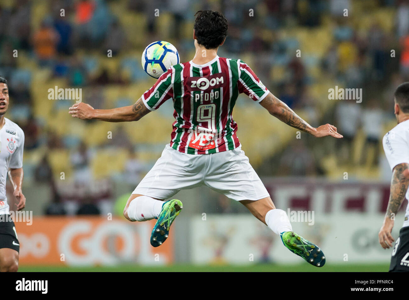 Rio De Janeiro, Brazil. 22nd Aug, 2018. Pedro during Fluminense vs ...