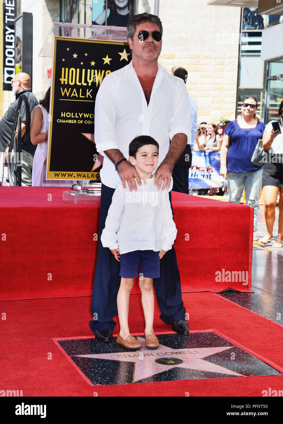 Los Angeles, California, USA. 22nd August, 2018. Simon Cowell - Star ...