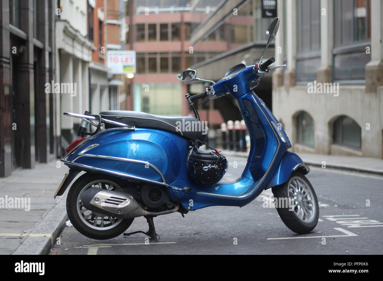 Stylish moped hi-res stock photography and images - Alamy