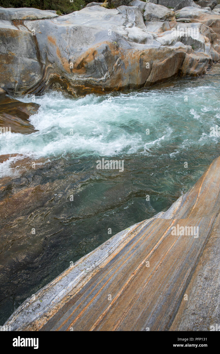 Clear water maggia river hi-res stock photography and images - Alamy