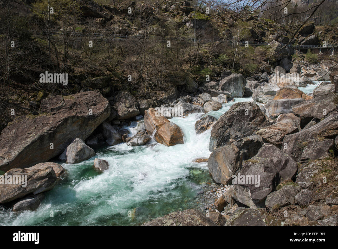 Maggia river, Ticino, Switzerland Stock Photo - Alamy