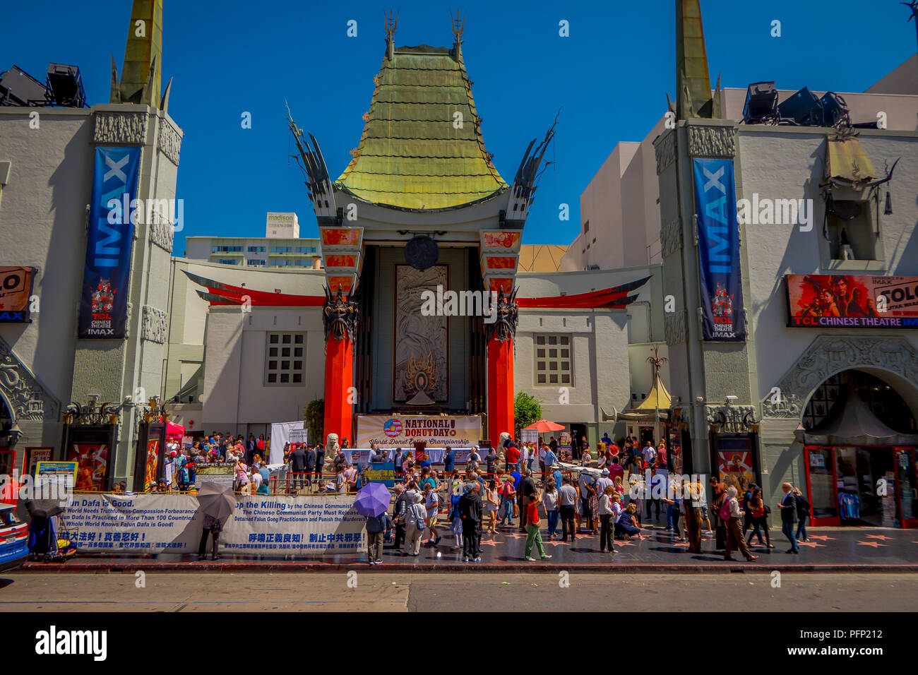 Mann chinese theater hollywood los angeles california usa los angeles ...