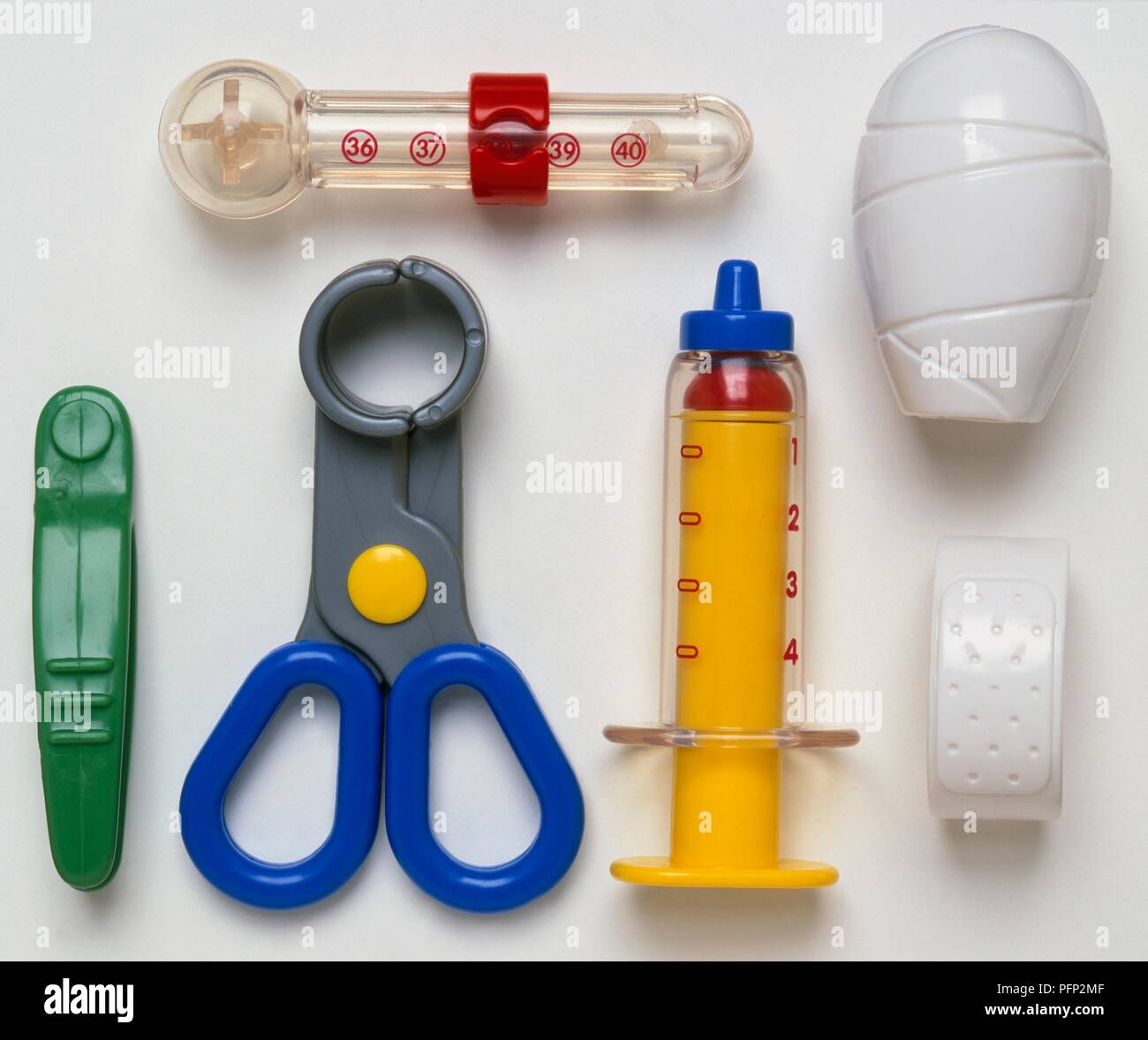 Plastic toy first aid kit Stock Photo - Alamy
