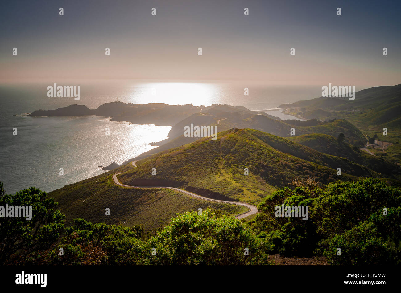 Soar High Above the Lands Stock Photo - Alamy