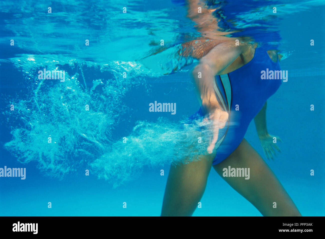 Woman moving through shoulder hi-res stock photography and images - Alamy