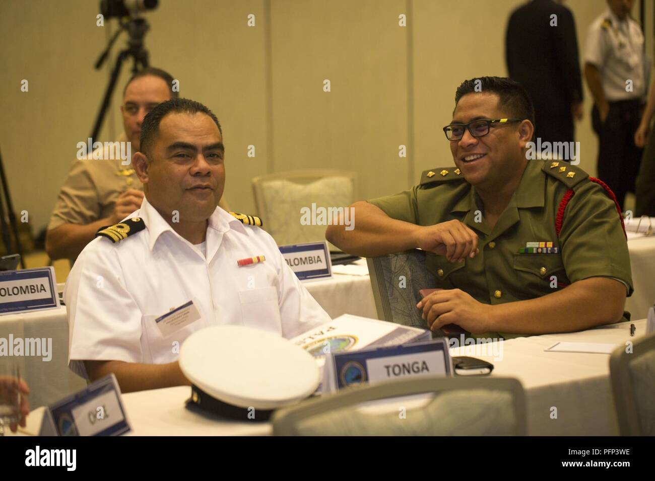 His majestys armed forces tongan army hi-res stock photography and ...