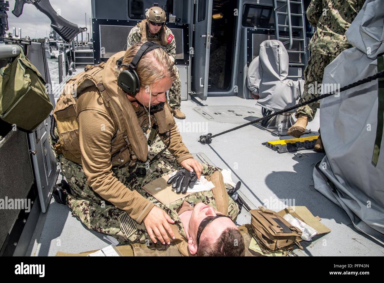 SAN DIEGO (May 23, 2018) Chief Boatswain’s Mate Danielle Rosetti ...