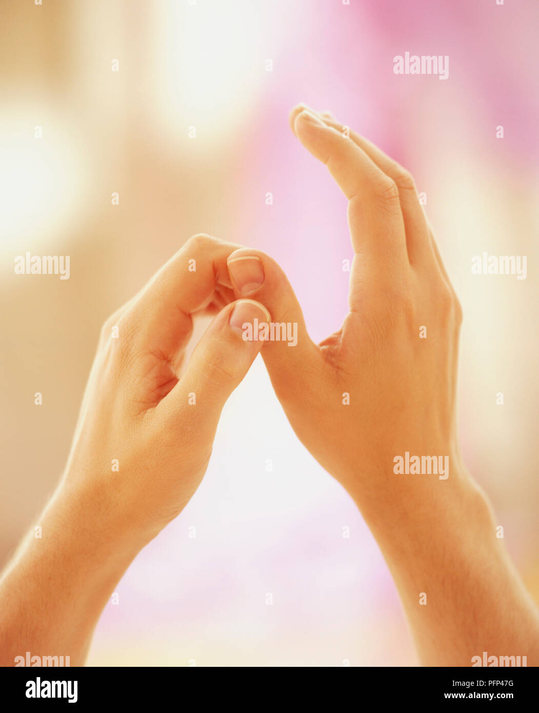 Working head, face and sinus reflex areas of digits, working areas ...